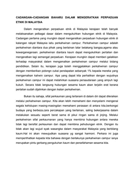 Contoh Dapatan Kajian PBS PA | DOCX