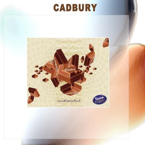 production strategy Of cadbury | PPTX