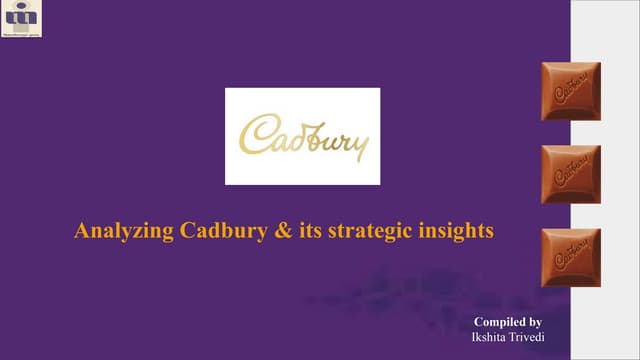 Cadbury's Porter's Five Forces Model | PPTX