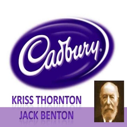 Cadbury jack n' kriss | PPTX