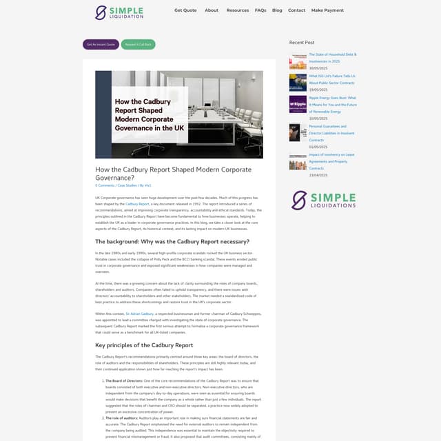 Cadbury Report Shaped Modern Corporate Governance.pdf