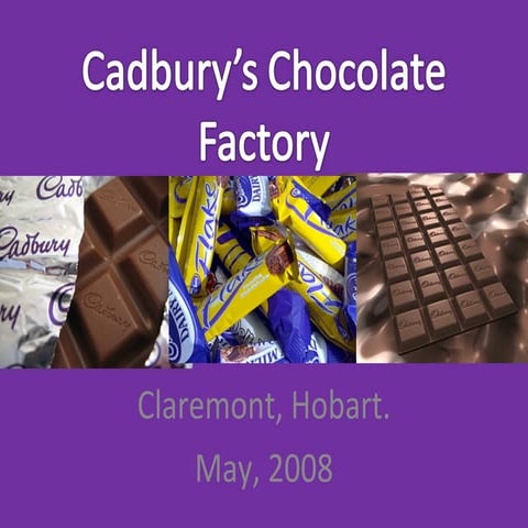 Cadbury’s Chocolate Factory | PPT