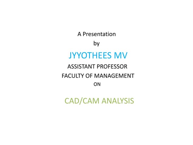 Computer Aided Design in Industries.pptx