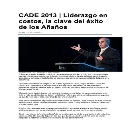 Cade 2013 | DOCX