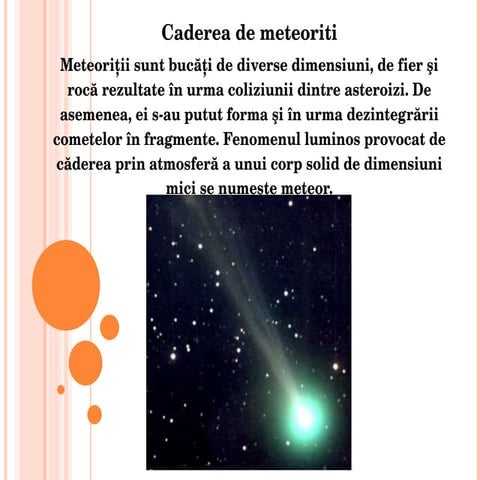 Caderedemeteoriti | PPT