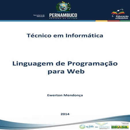 Caderno de Linguagem de Programação para Web | PDF