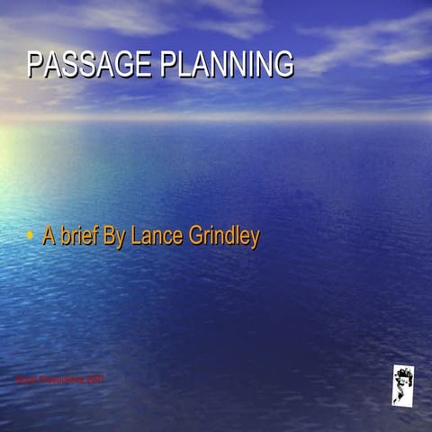 Cadet passage planning lrg | PPT