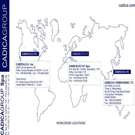 Cadicagroup Locations | PDF