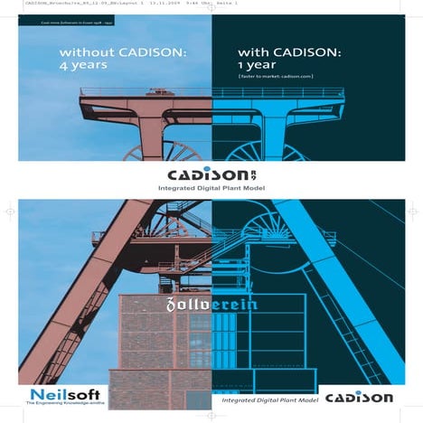 CADISON Brochure | PDF | 3-D Graphics | Computer Software and Applications