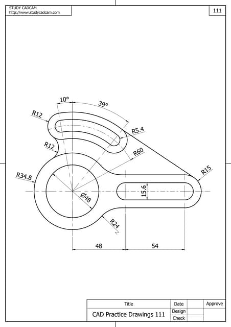 Autodesk inventor practice part drawings | PPT