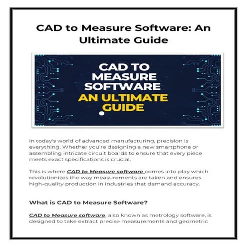 CAD to Measure Software An Ultimate Guide.pdf