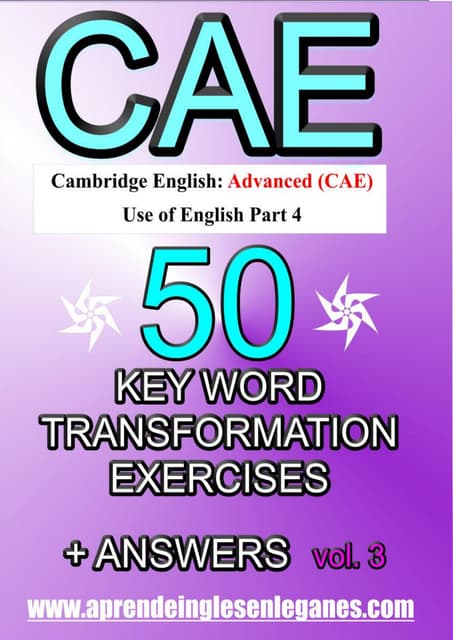 CAE KEY WORD TRANSFORMATION 2 | PDF | Phone Services | Home Utilities