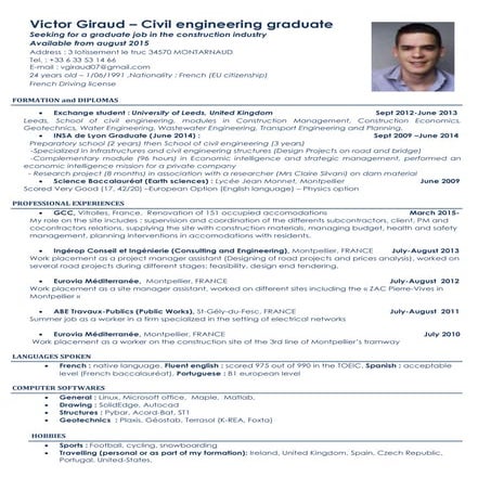 ENG-CV-Victor Giraud | PDF