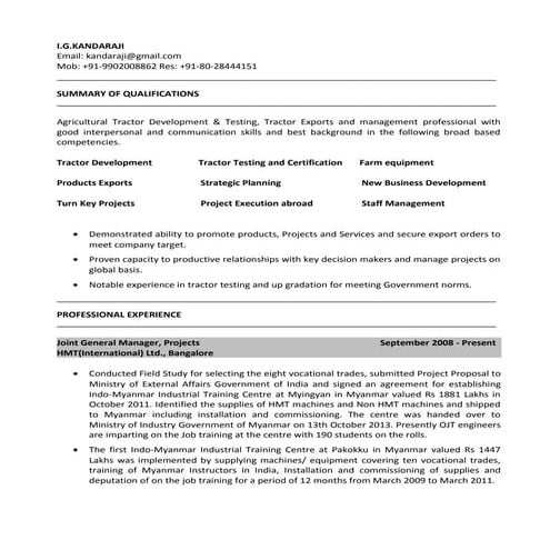 RESUME IGK | DOC | Agriculture | Industries