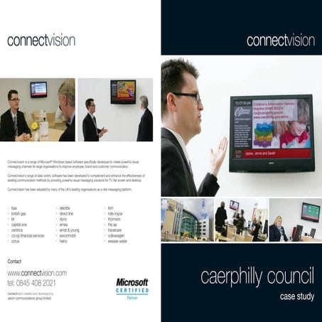 Caerphilly Council Case Study | PDF | Technology & Computing