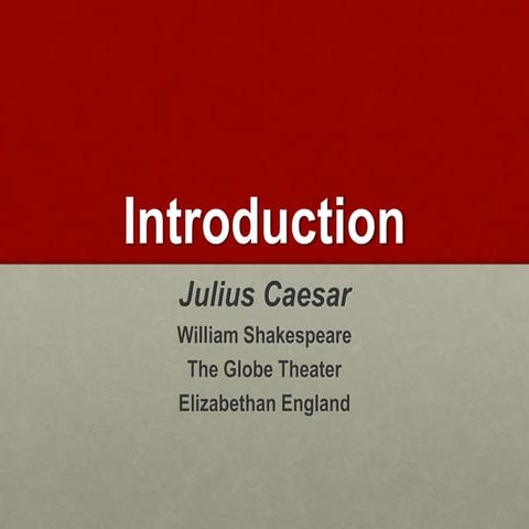 Caesar and background | PPTX