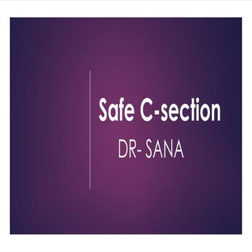 Caesarean section - indications and types | PPT.pptx
