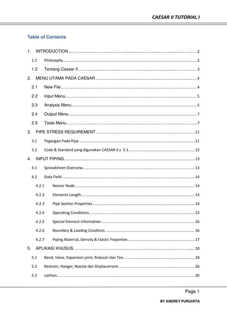 Fatigue analysis using caesar ii | DOC