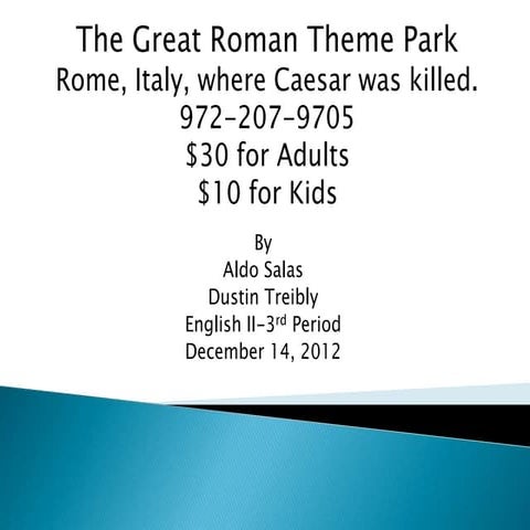 Caesar Project (Finished) | PPT