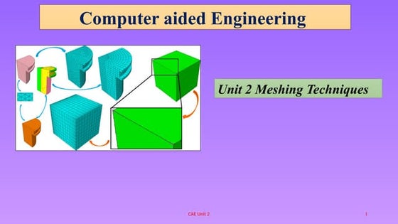 FEA MESH QUALITY PARAMETER | PPTX | Technology & Computing