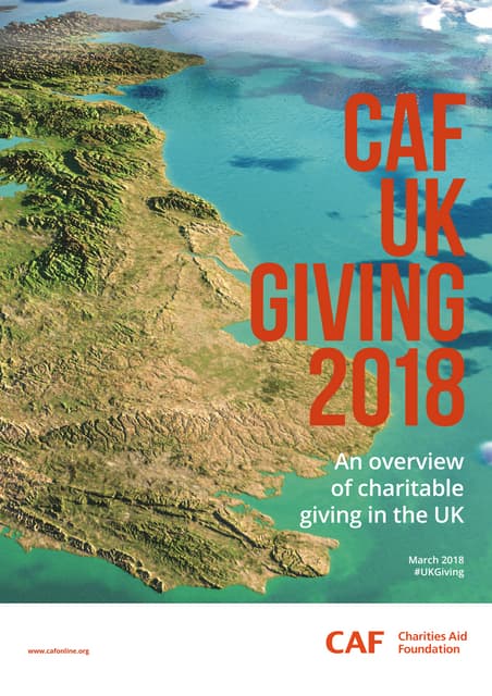 September 2017, UK charity giving infographic | PDF