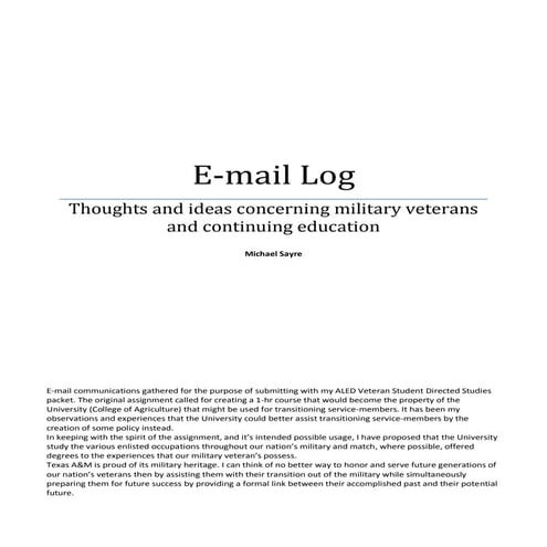 9 email log | PDF