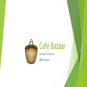 Cafebazaar Story | PPTX
