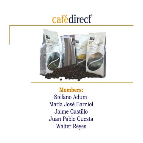 Cafe direct | PPT | Business Accounting & Finance | Business