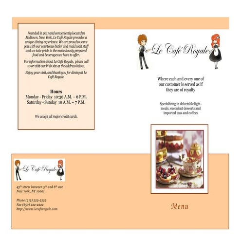 Menu Project | PDF