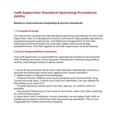 Café Supervisor Standard Operating Procedures.docx