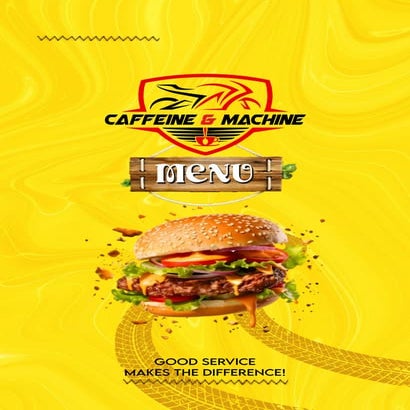 Caffeine & Machine - Best Cafe Menu In Punjab | PDF