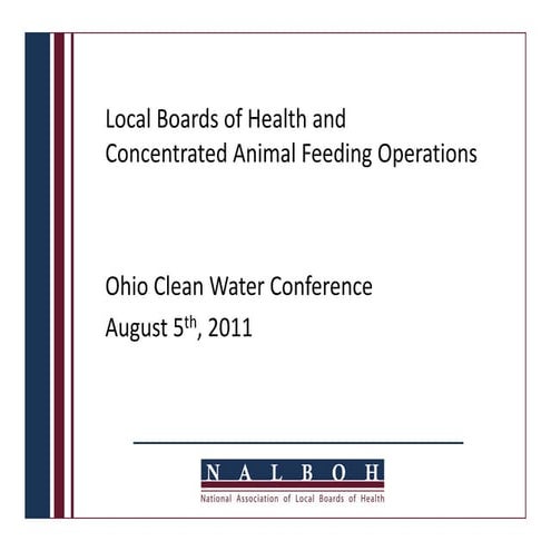 Local Board of Health & Factory Farms | PDF