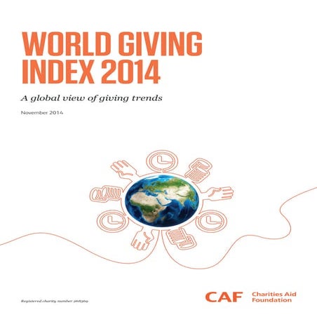 CAF World Giving Index (WGI) 2014 Report | PDF