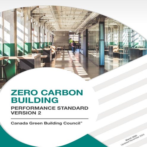 Zero Carbon Building Performance standard | PDF
