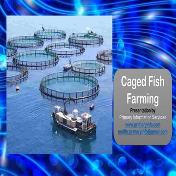 Caged fish-farming | PDF