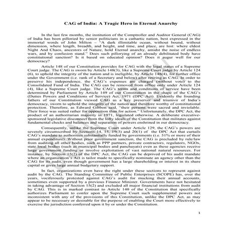 CAG’s Auditing Standards 2017 | PDF