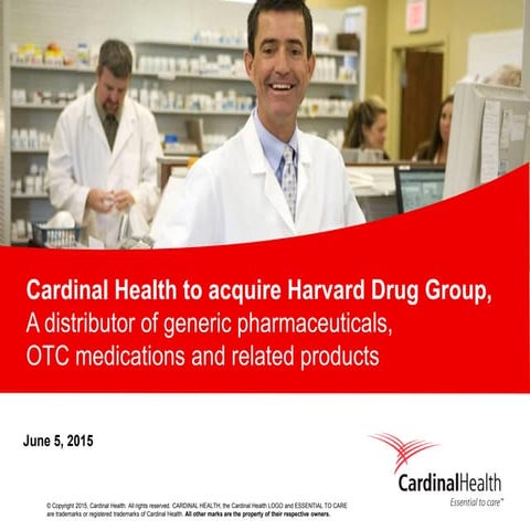 cardinal health 2008 Shareholder Letter | PDF