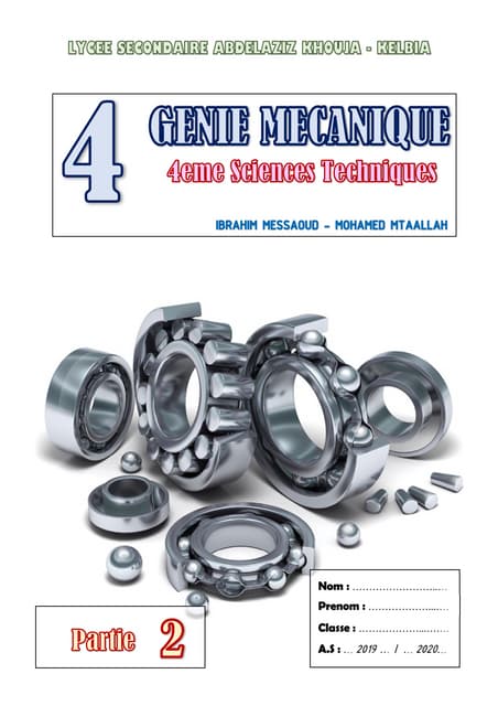 Exercices Flexion Plane Simple | PDF