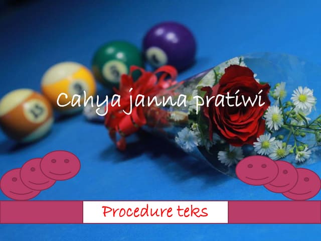 (PPT) Procedure text | PPTX