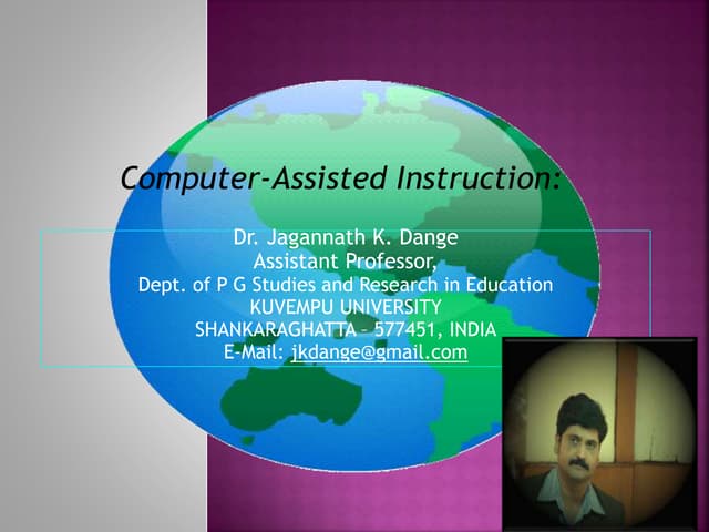 Computer Assisted Instruction | PDF