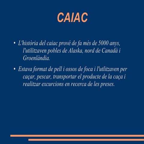 Apunts caiac | ODP