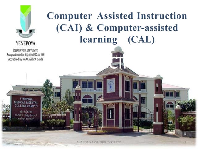 Computer assisted learning | PPTX