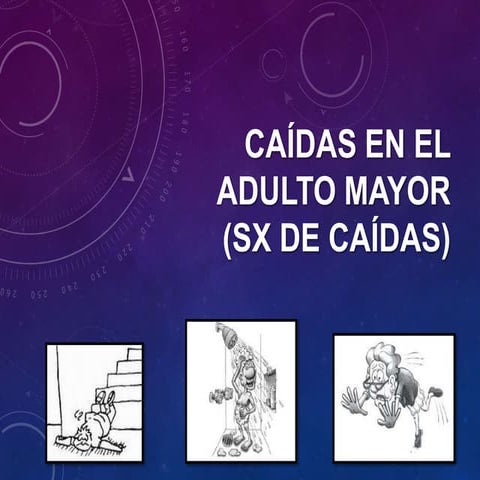 Taller prevención de caídas en el adulto mayor | PPTX