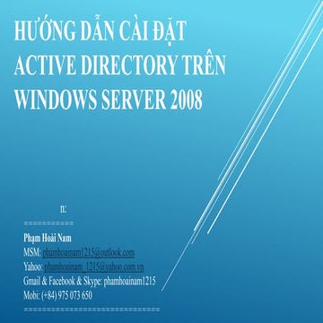 cai dat active directory - windowsserver2008.pdf