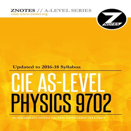 physics 9702 theory pdf fr A level cambridge.This will assist in ...