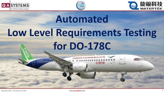 Automated Requirements Based Testing For Iso 26262 Ppt