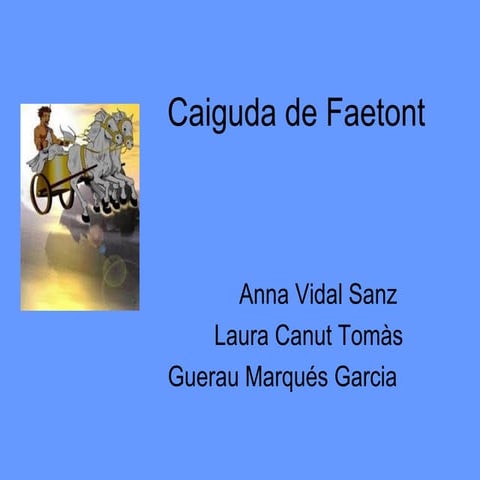 Caiguda de faetont | PPT
