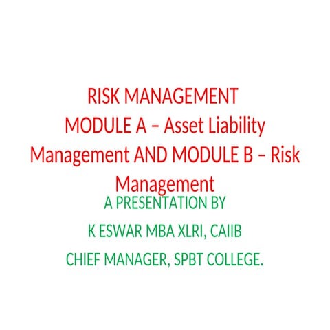 caiib_sssssssssssssssssssssssssssssssssriskmgt_modab.ppt