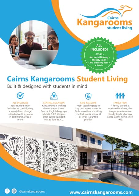 POSTER - Cairns Kangarooms - A4 | PDF