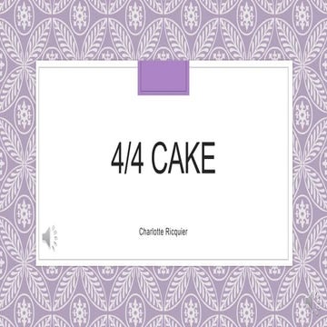Cake | PPT